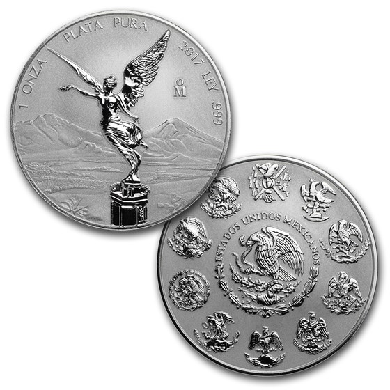 Buy 2017 Mexico 2-Coin Silver Libertad Proof/Reverse Proof Set #5 | APMEX