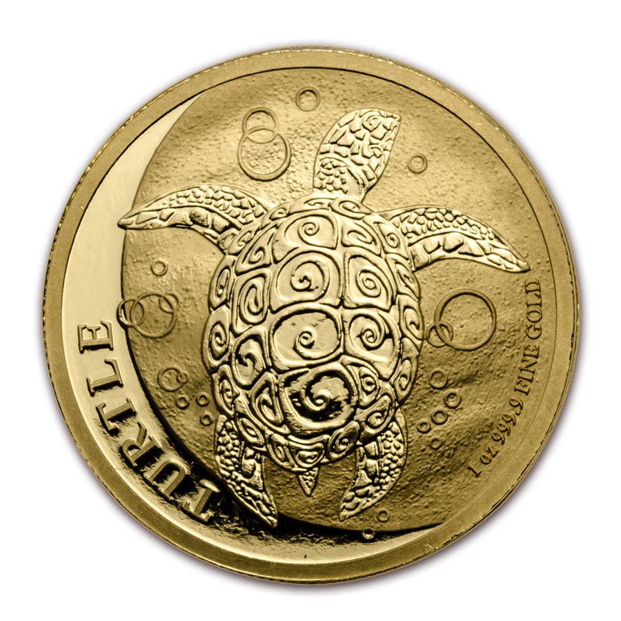 Buy 2017 Niue 1 oz Gold $250 Hawksbill Turtle BU | APMEX