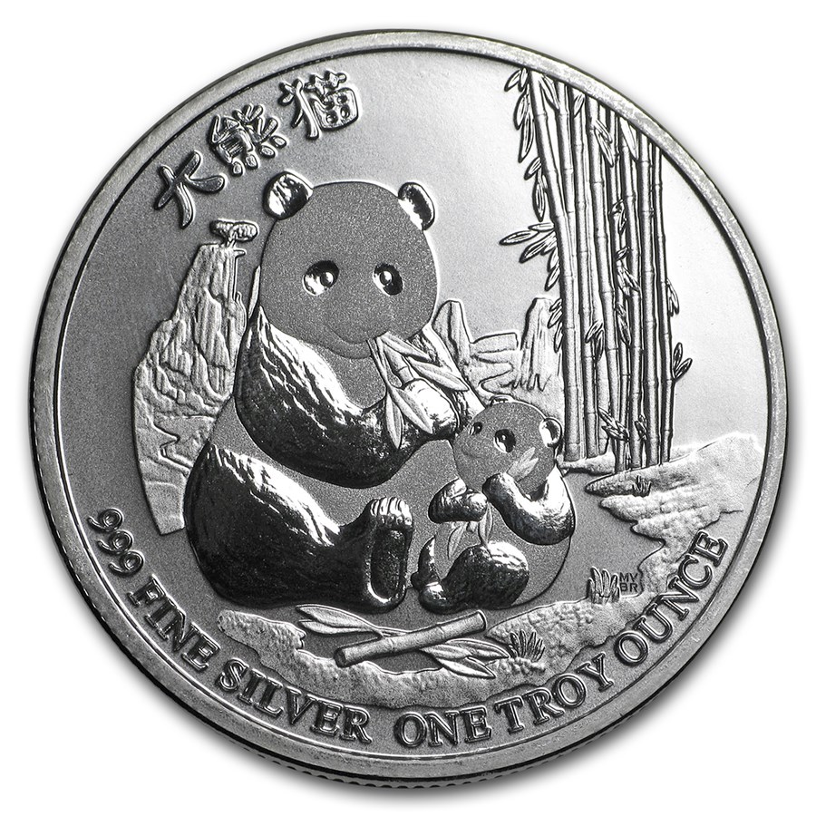 Buy 2017 Niue 1 oz Silver $2 Panda Coin BU | APMEX