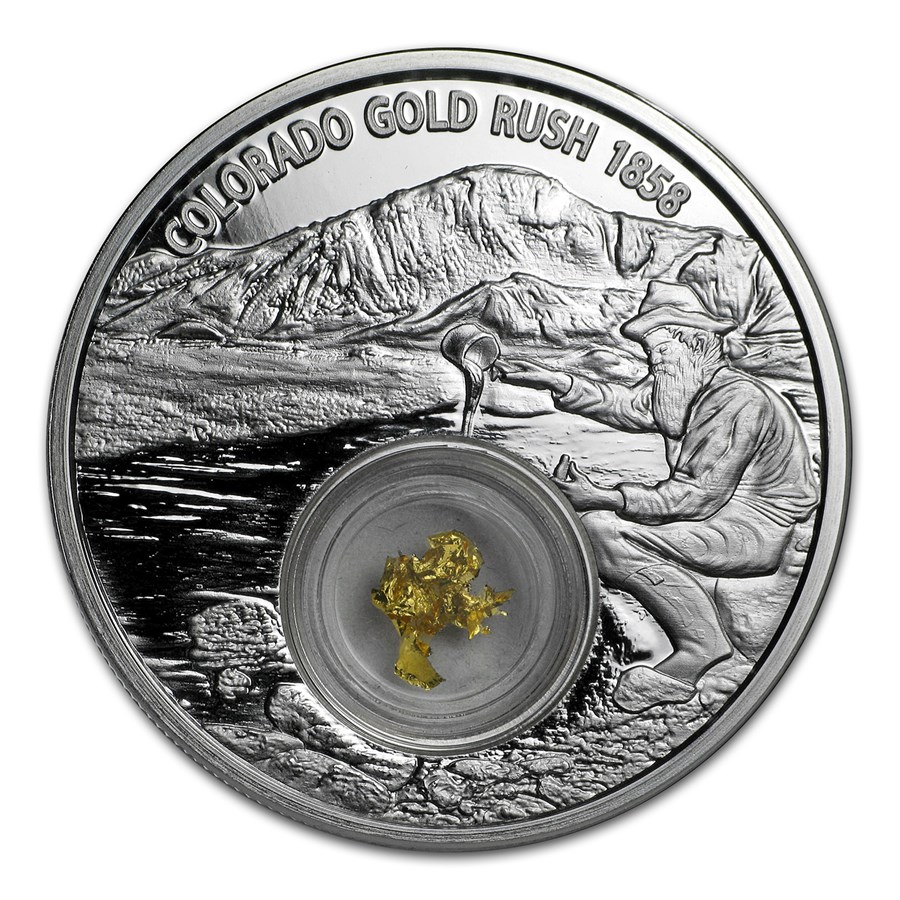 Buy 2017 Niue 1 oz Silver Colorado Gold Rush Proof | APMEX