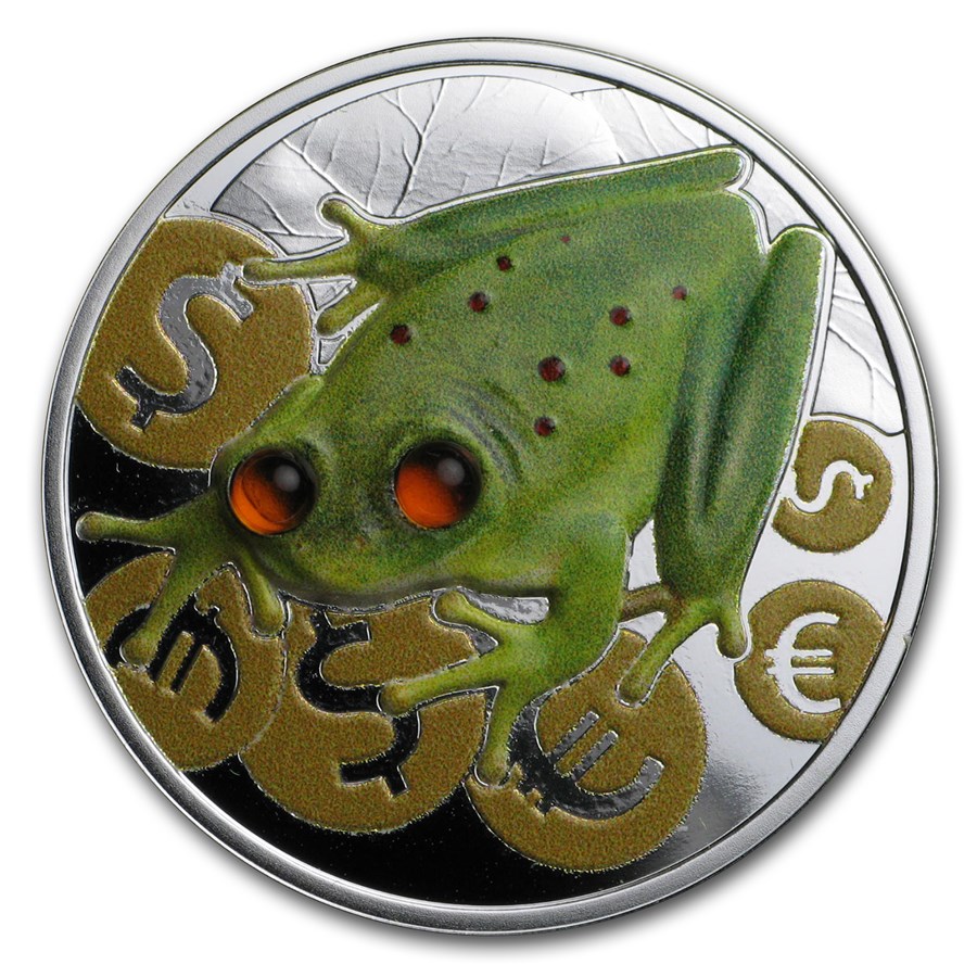 Buy 2017 Niue 1 oz Silver Money Frog Proof | APMEX