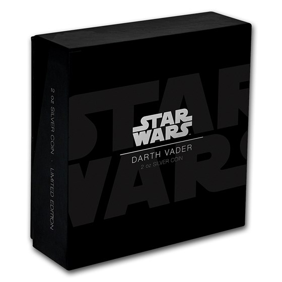 Buy 2017 Niue 2 oz Silver $5 Star Wars Darth Vader | APMEX