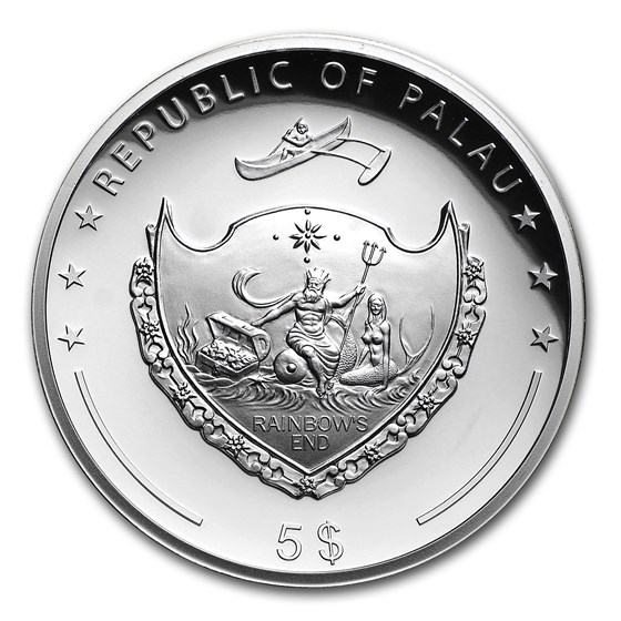 Buy 2017 Palau 1 oz Silver $5 Year of the Rooster Ultra High Relief | APMEX