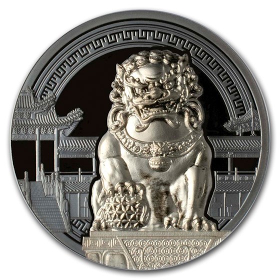 Buy 2017 Palau 2-Coin $10 Chinese Guardian Lions PR-69 PCGS | APMEX