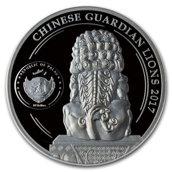 Buy 2017 Palau 2-Coin $10 Chinese Guardian Lions PR-69 PCGS | APMEX