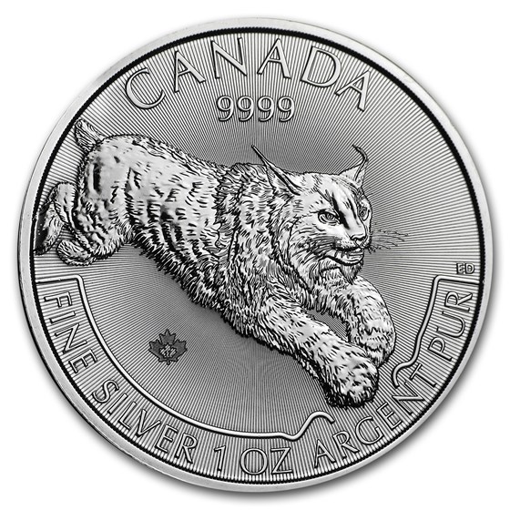 Buy 2017 RCM 1 oz Silver Predator Lynx (MintDirect® Premier Single) | APMEX