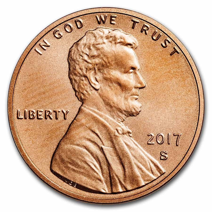 Buy 2017-S Lincoln Cent BU (Enhanced Finish) | APMEX