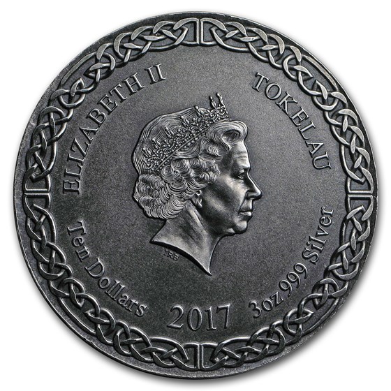 Buy 2017 Tokelau 3 oz Silver Max Relief (Legends of Asgard, Ymir) | APMEX