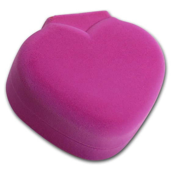 Buy 2017 Tokelau Proof Silver Roses For Love Heart-Shaped Coin | APMEX