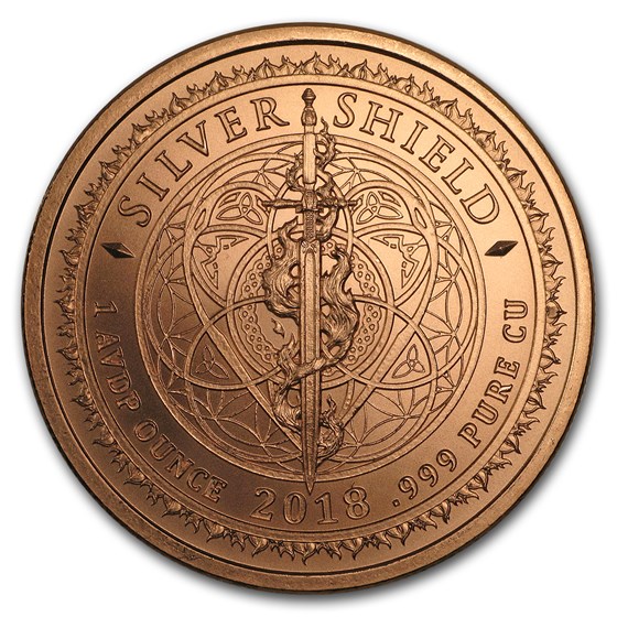 Buy 2018 1 oz Copper Shield Round - MiniMintage Fascist Axe | APMEX