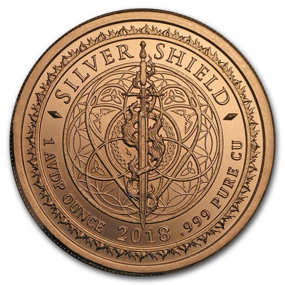 Buy 2018 1 oz Copper Shield Round - MiniMintage (King Within) | APMEX