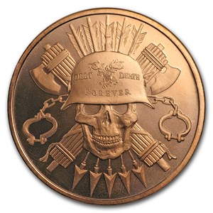 Buy 2018 1 oz Copper Shield Round - MiniMintage Moto D+D | APMEX