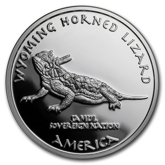 Buy 2018 1 oz Proof Dollars Kiowa WY Horned Lizard | APMEX