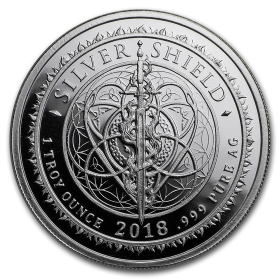 Buy 2018 1 oz Silver Shield Prf Round - MiniMintage Stand Your Ground ...