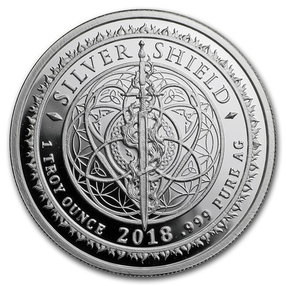 Buy 2018 1 oz Silver Shield Proof Round - MiniMintage Fascist Axe | APMEX