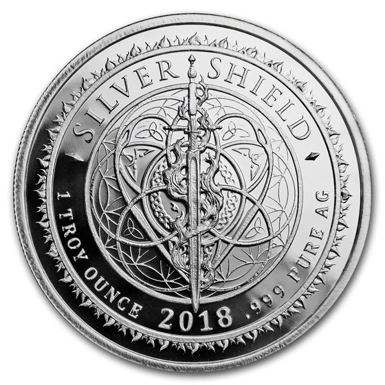 Buy 2018 1 oz Silver Shield Proof Round - MiniMintage Justice | APMEX