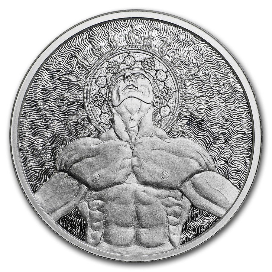 Buy 2018 1 oz Silver Shield Proof Round - MiniMintage Radiant King | APMEX
