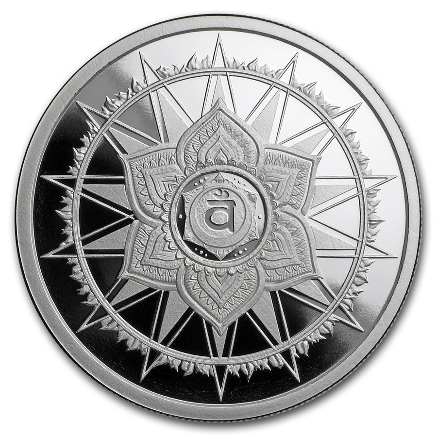 Buy 2018 1 oz Silver Shield Proof Round - MiniMintage Sacral Chakra | APMEX