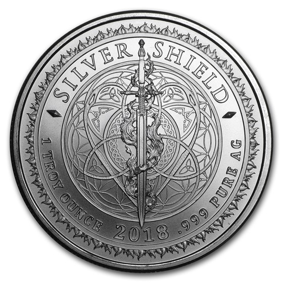 Buy 2018 1 oz Silver Shield Round - MiniMintage Fascist Axe | APMEX