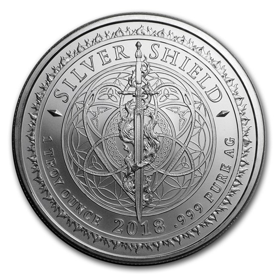 Buy 2018 1 oz Silver Shield Round - MiniMintage (Queen Within) | APMEX