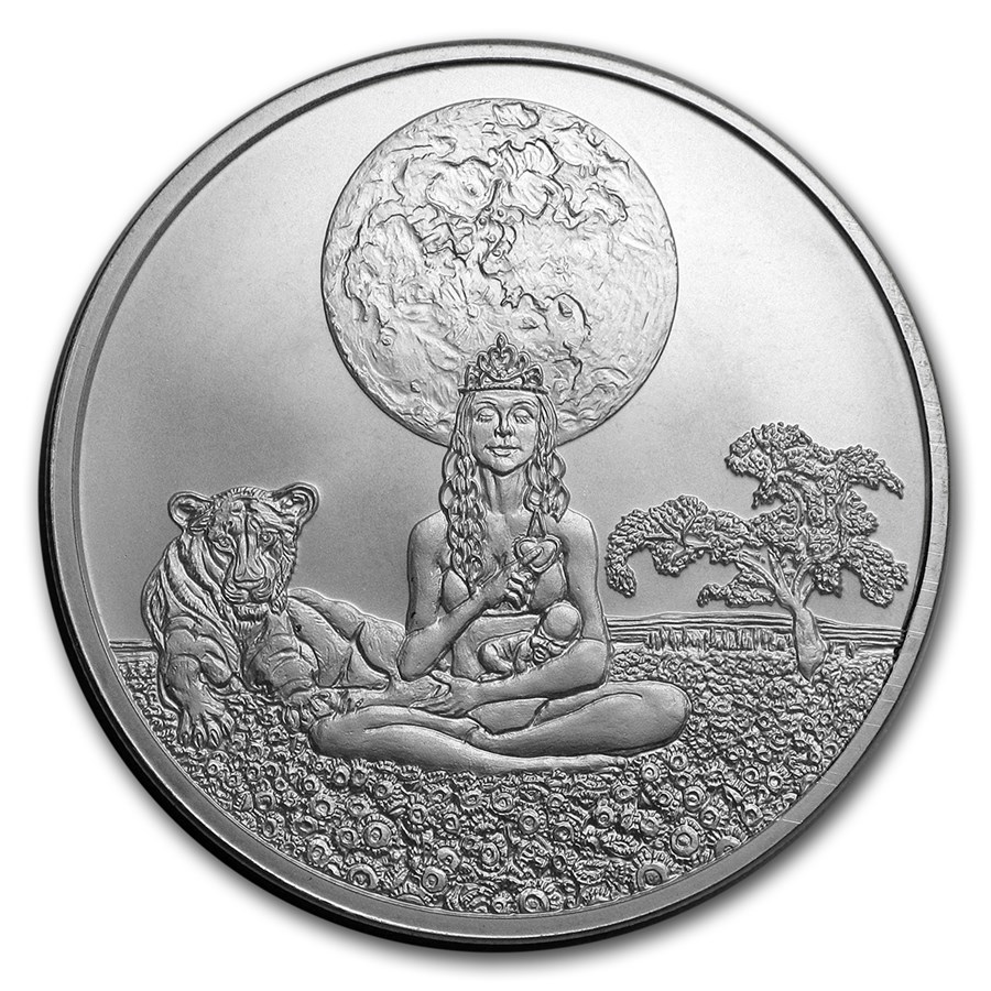 Buy 2018 1 oz Silver Shield Round - MiniMintage (Queen Within) | APMEX