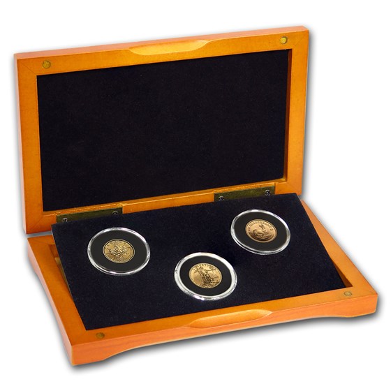 Buy 2018 3-Coin 1/10 oz Gold Mini Investor Set | APMEX