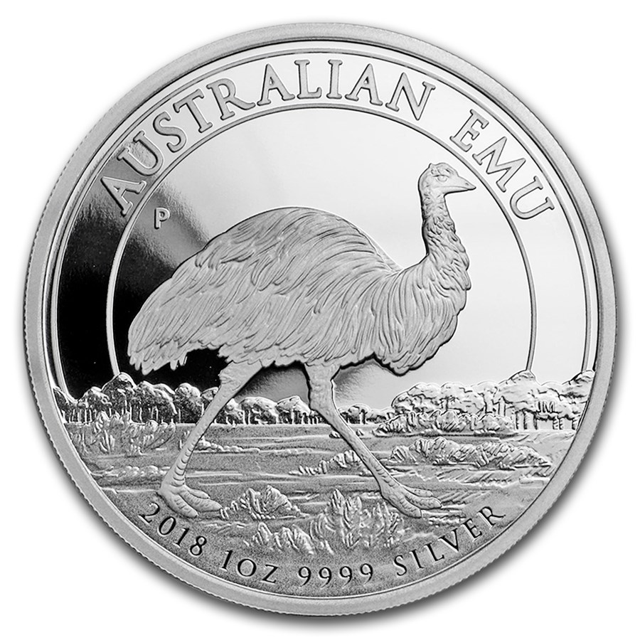 Buy 2018 Australia 1 oz Silver Emu Proof | APMEX
