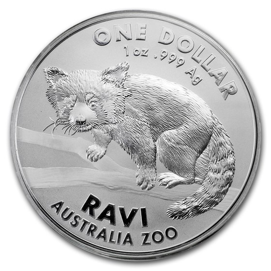 Buy 2018 Australia 1 oz Silver Ravi the Red Panda | APMEX