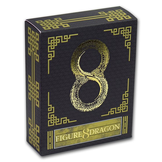 Buy 2018 Australia 2 oz Silver Figure Eight Dragon (Antiqued) | APMEX