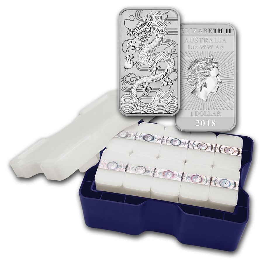 Buy 2018 Australia 200-Coin 1 oz Silver Dragon Mini Monster Box BU | APMEX