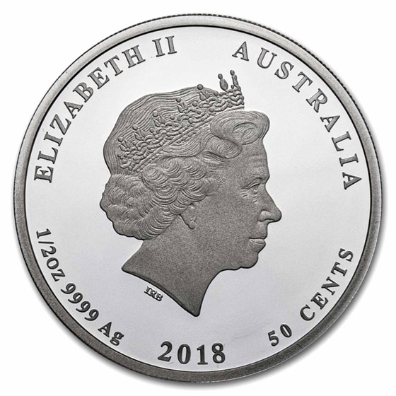 Buy 2018 Australia 3-Coin Silver Lunar Dog PF Set (Milk Spots) | APMEX