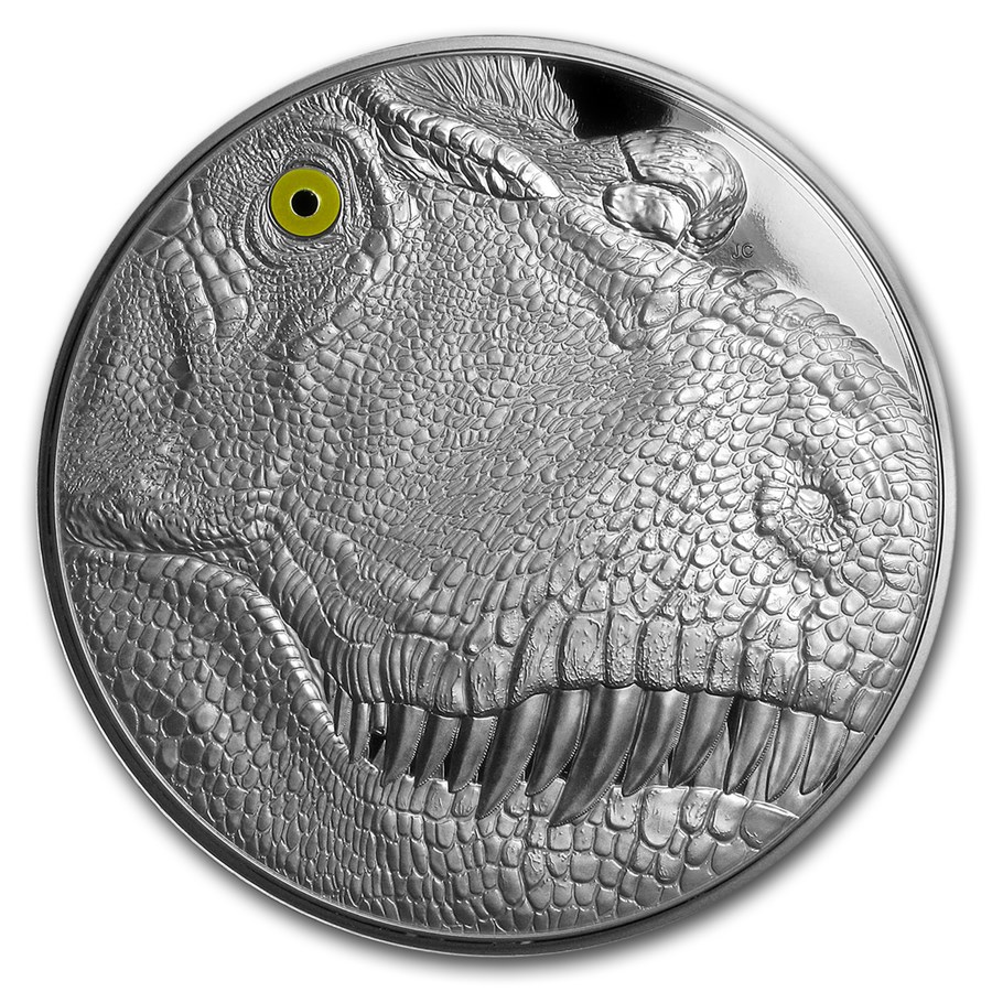 Buy 2018 Canada 1 kilo Silver $250 A Fierce Gaze: Tyrannosaurus Rex | APMEX