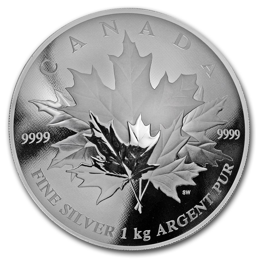 Buy 2018 Canadian 1 kilo Silver Maple Leaf Forever | APMEX