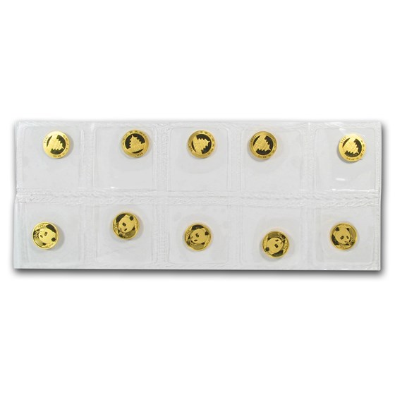 Buy 2018 China 3 gram Gold Panda BU (Sealed) | APMEX