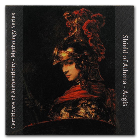 Buy 2018 Cook Islands 2 oz Silver UH Relief Shield of Athena | APMEX