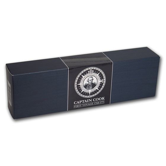 Buy 2018 Cook Islands 3-Coin Silver Captain Cook Ultra High Relief | APMEX