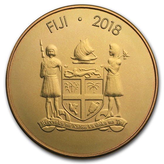 Buy 2018 Fiji 1/3 oz Yellow Titanium Tree Frog | APMEX