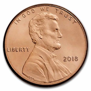 Buy 2018 Lincoln Cent BU (Red) | APMEX
