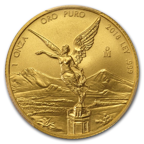 Buy 2018 Mexico 1 oz Gold Libertad MS-69 PCGS (Green Label) | APMEX