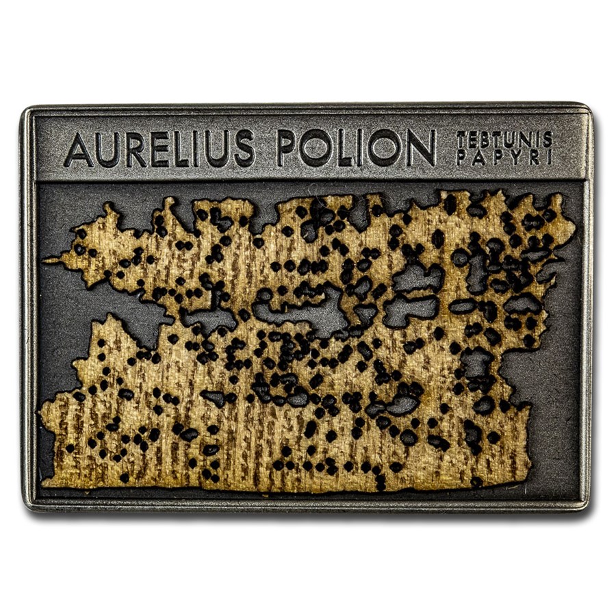 Buy 2018 Niue Silver $1 Aurelius Polion Tebtunis Papyri BU Coin | APMEX