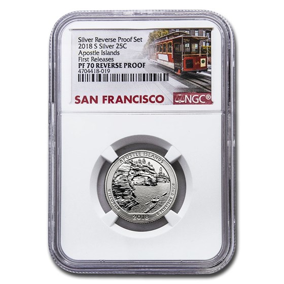 Buy 2018-S Silver Reverse Proof Set PF-70/69 NGC (First Releases) | APMEX