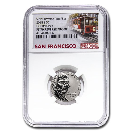 Buy 2018-S Silver Reverse Proof Set PF-70/69 NGC (First Releases) | APMEX