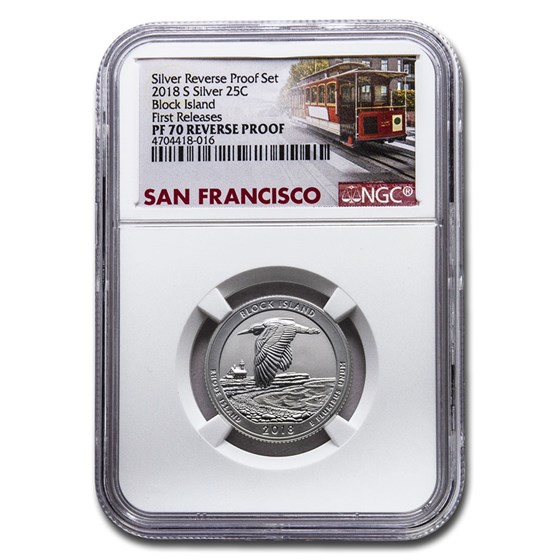 Buy 2018-S Silver Reverse Proof Set PF-70/69 NGC (First Releases) | APMEX