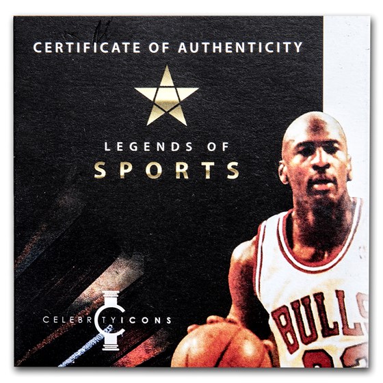 Buy 2018 Solomon Isl 1 oz Silver Sid Mauer's Homage to Michael Jordan ...