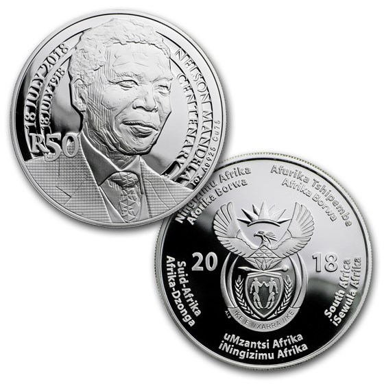 Buy 2018 South Africa 4-Coin Mandela Centenary Set | APMEX