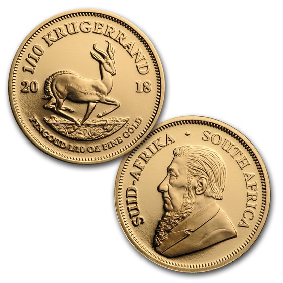Buy 2018 South Africa 6-coin Gold Krugerrand Prestige Proof Set | APMEX