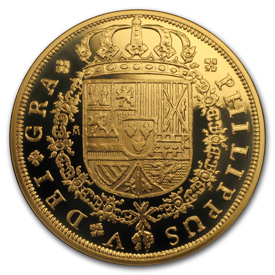 Buy 2018 Spain Proof Gold €400 150th Anniversary Spanish Escudos | APMEX