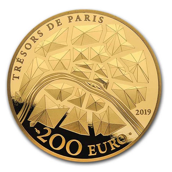 Buy 2019 1 oz Prf Gold €200 Treasures of Paris (Eiffel Tower) | APMEX