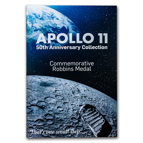 Buy 2019 1 oz Silver-Plated Copper Apollo 11 50th Anniv. Commem. | APMEX
