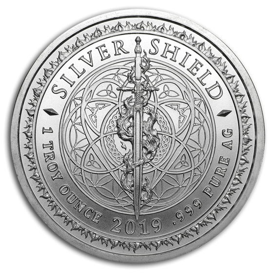 Buy 2019 1 oz Silver Shield Round - Don't Tread On Me Snake | APMEX